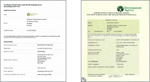 Recycling Registered Waste Carrier - AMS Aggregates Ltd